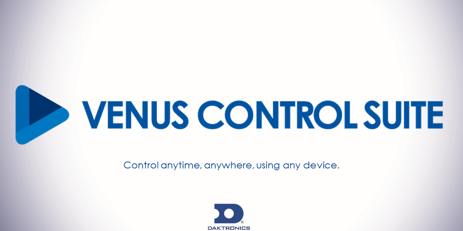 Ready, Set, BLAST OFF with the New Venus Control Suite Launchpad!