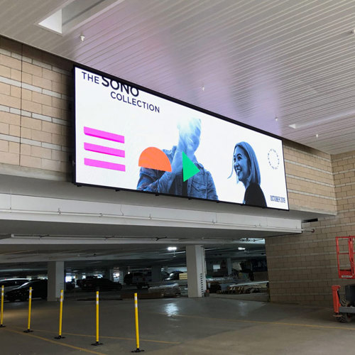 Digital Displays for Parking Facilities