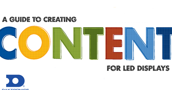 Create the most eye-catching content for your LED Display!