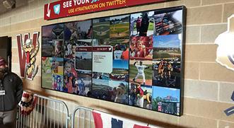 Daktronics Minor League Sport Video Scoreboards and Sound Systems