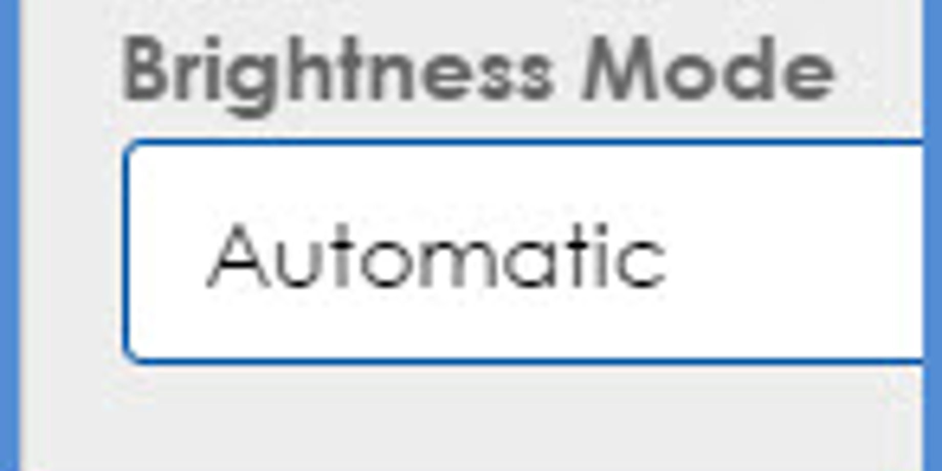 Brightness Levels & Background Colors