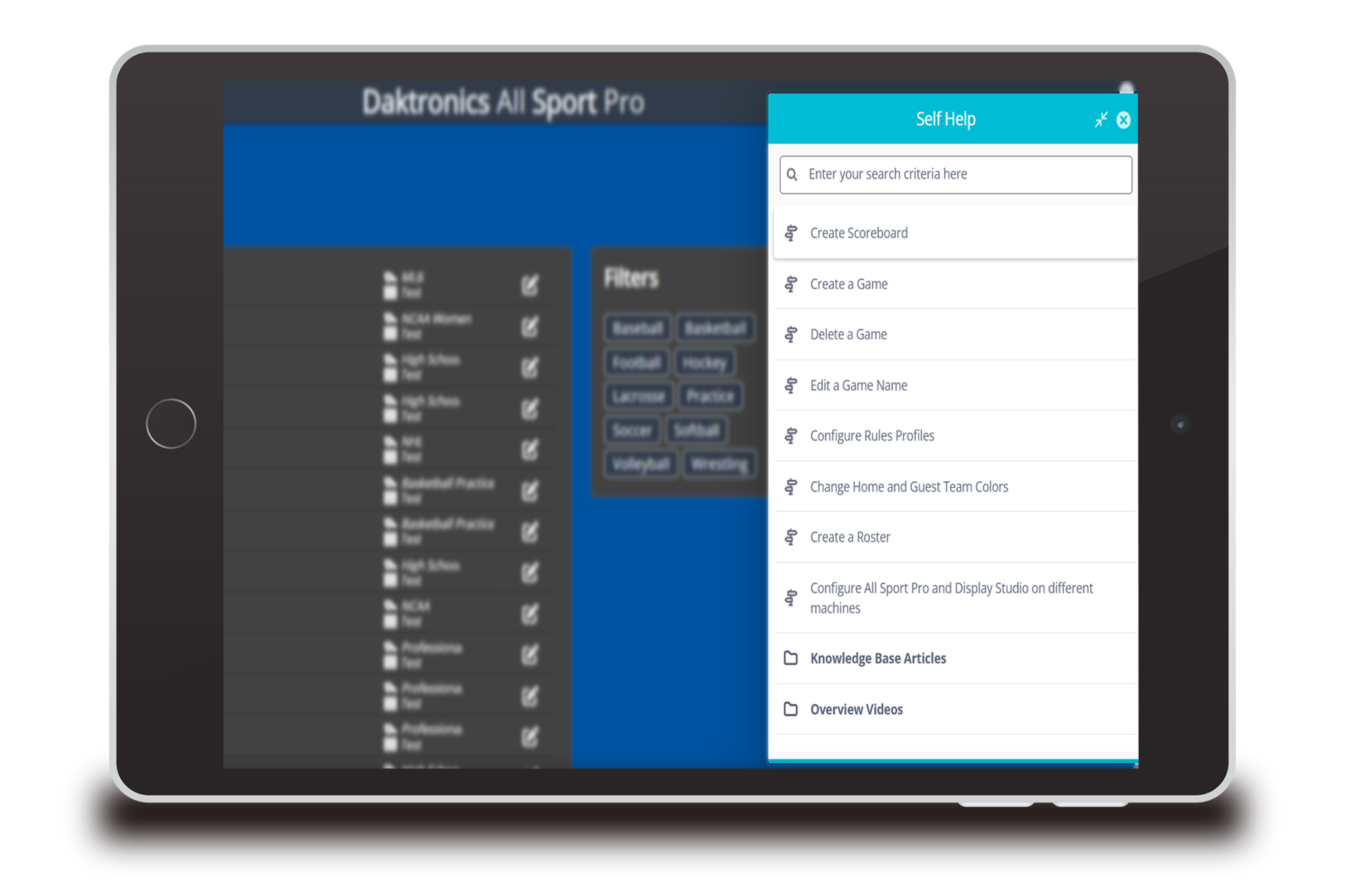 All Sport Pro Software Suite