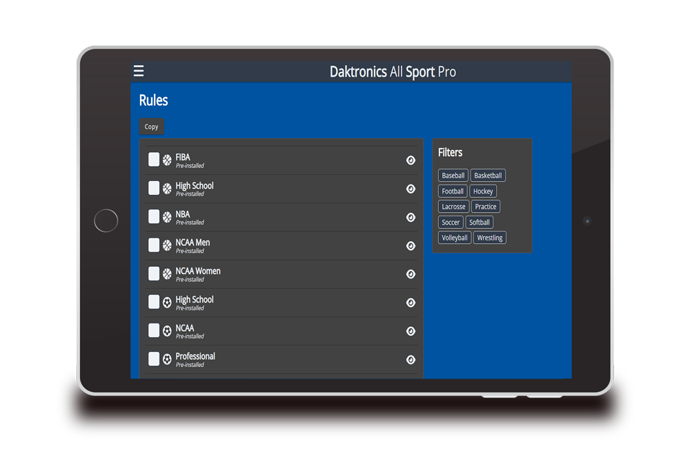 All Sport Pro Software Suite