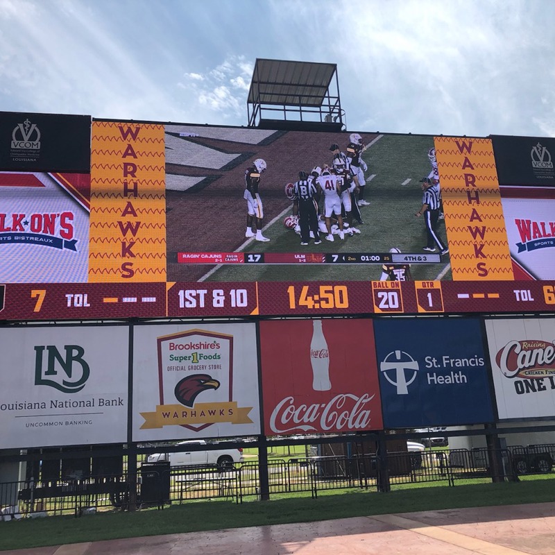 The 2023 College Football Season Brings the Energy with 50+ New Daktronics Displays