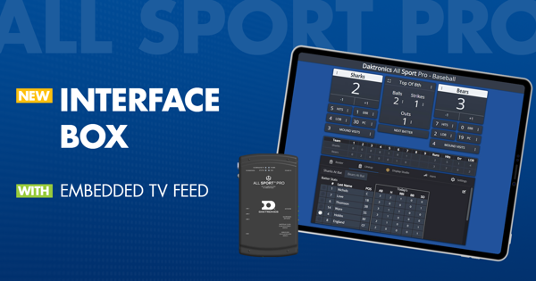 All Sport Pro Set Up Simplified by New All-in-One Interface Box