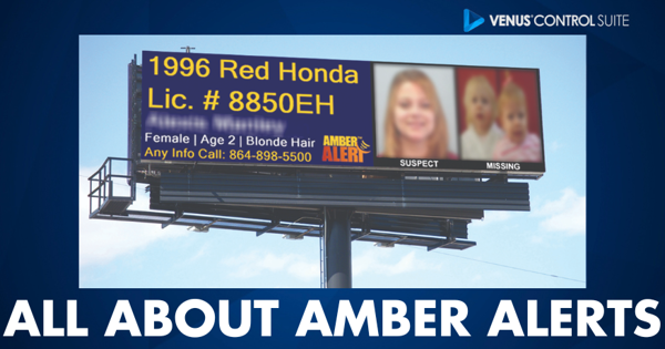 All about AMBER Alerts