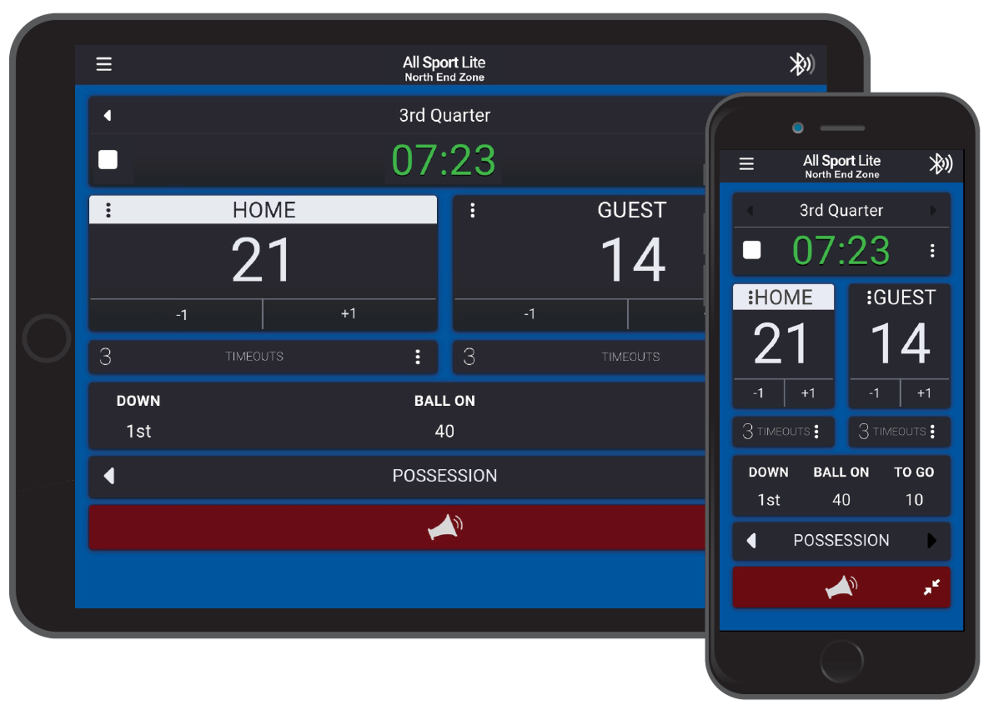 All Sport Lite | Daktronics Mobile Scoring App