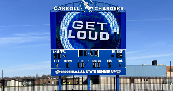 Daktronics High School Sport Scoreboards, Video, Sound Systems
