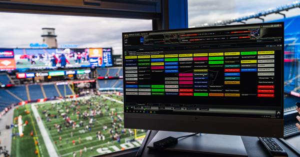 A Visit Behind the Game-Day Production at Gillette Stadium
