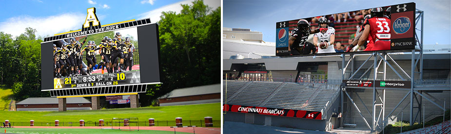 College Football Season Kicks Off With New Daktronics Installations At ...