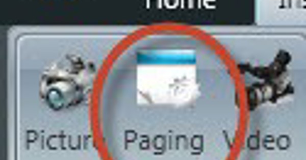 Layouts Within Layouts: How to use the Paging Feature