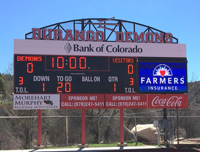 Outdoor Video Scoreboards