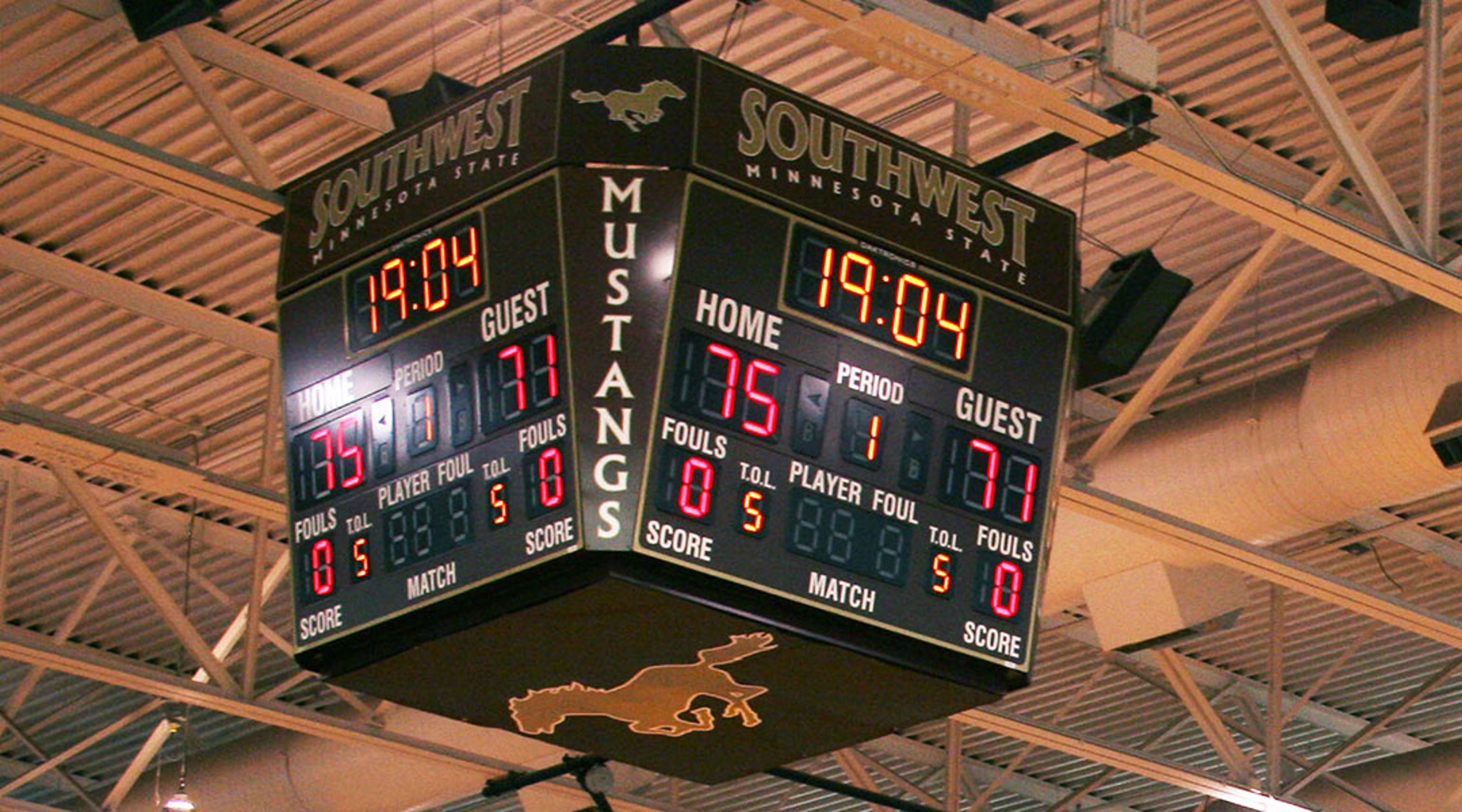 Centerhung Scoreboards and Video Displays