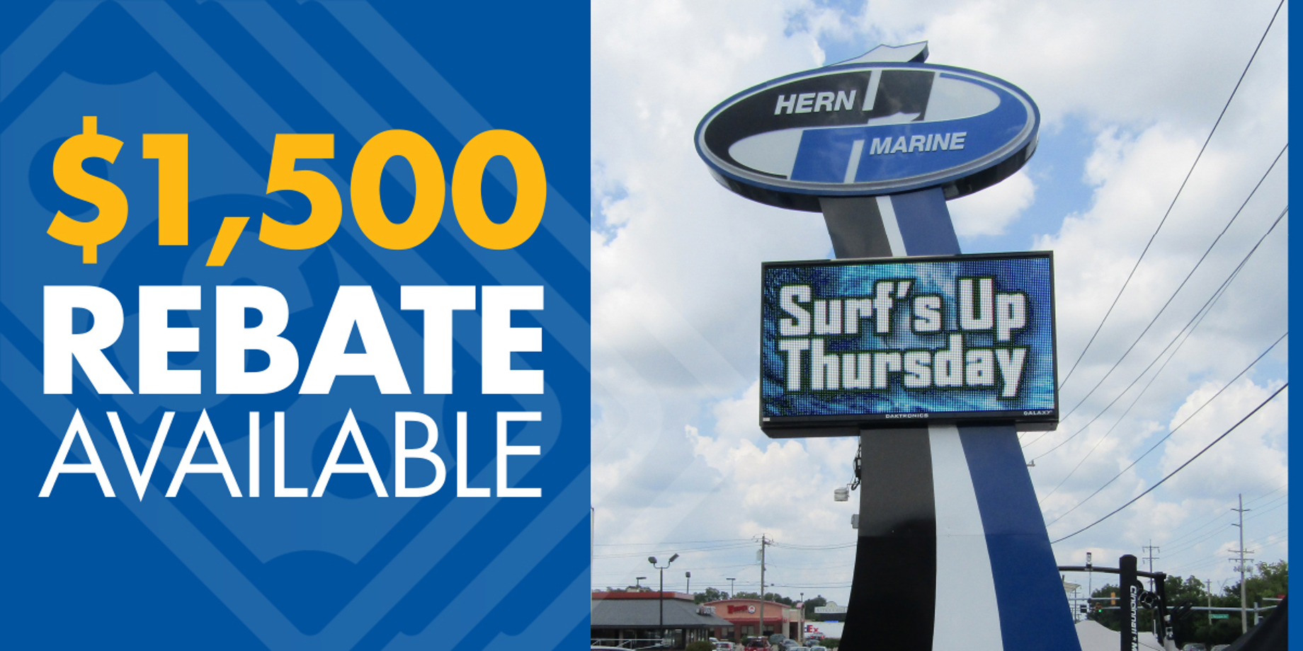 Aging Sign? Use This Rebate to Upgrade