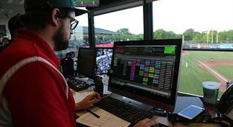 Daktronics Minor League Sport Video Scoreboards and Sound Systems