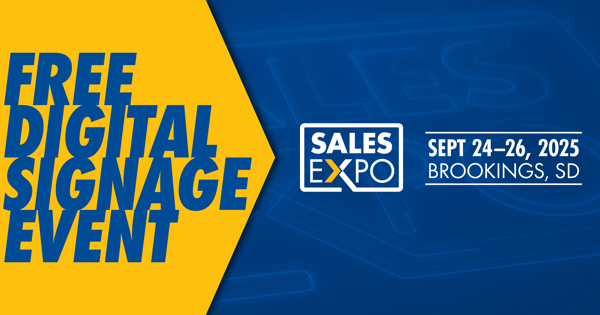 Boost Your Sign Business at Daktronics Sales Expo 2025 – A Free Digital Signage Event
