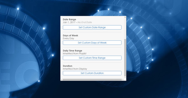 Custom Constraints & Dayparting
