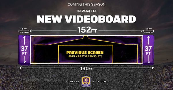 Louisiana State University Brings Huge LED Display Upgrades to Tiger ...