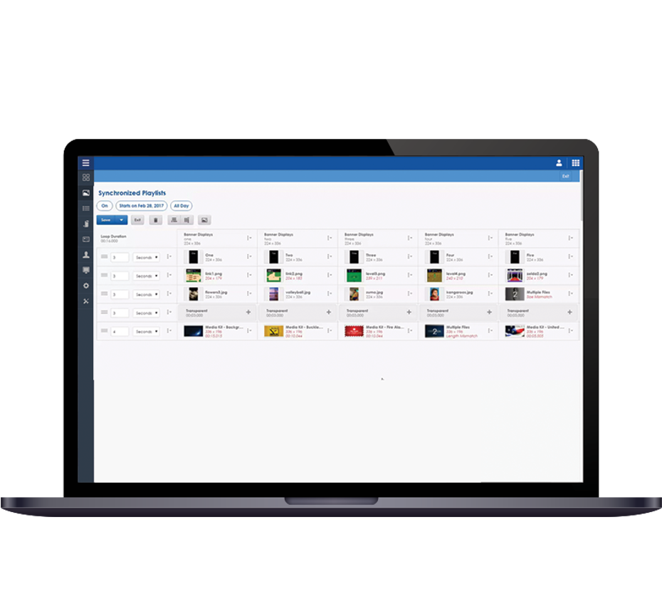 Venus Control Suite for Message Displays