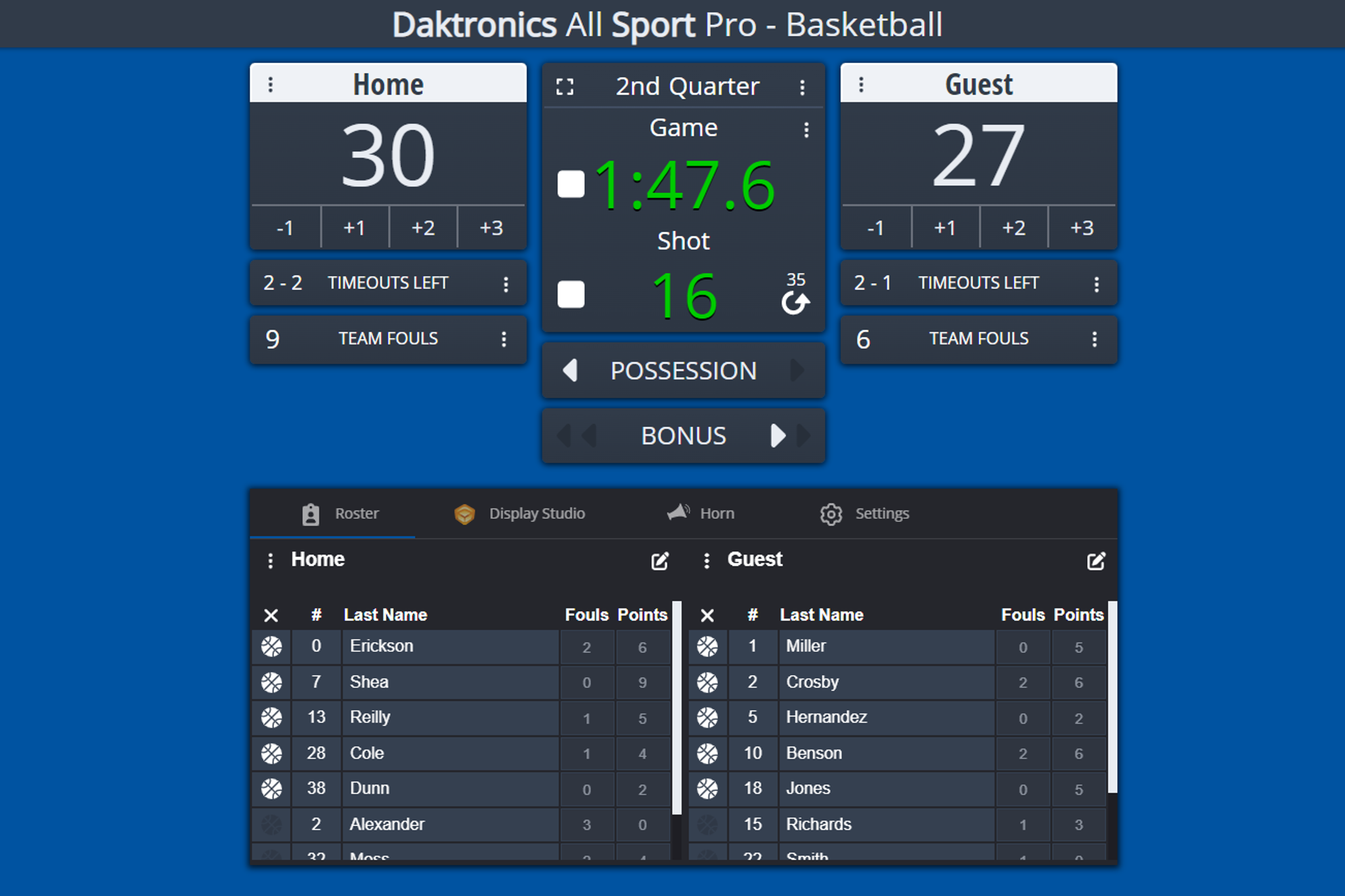 All Sport Pro Software Suite