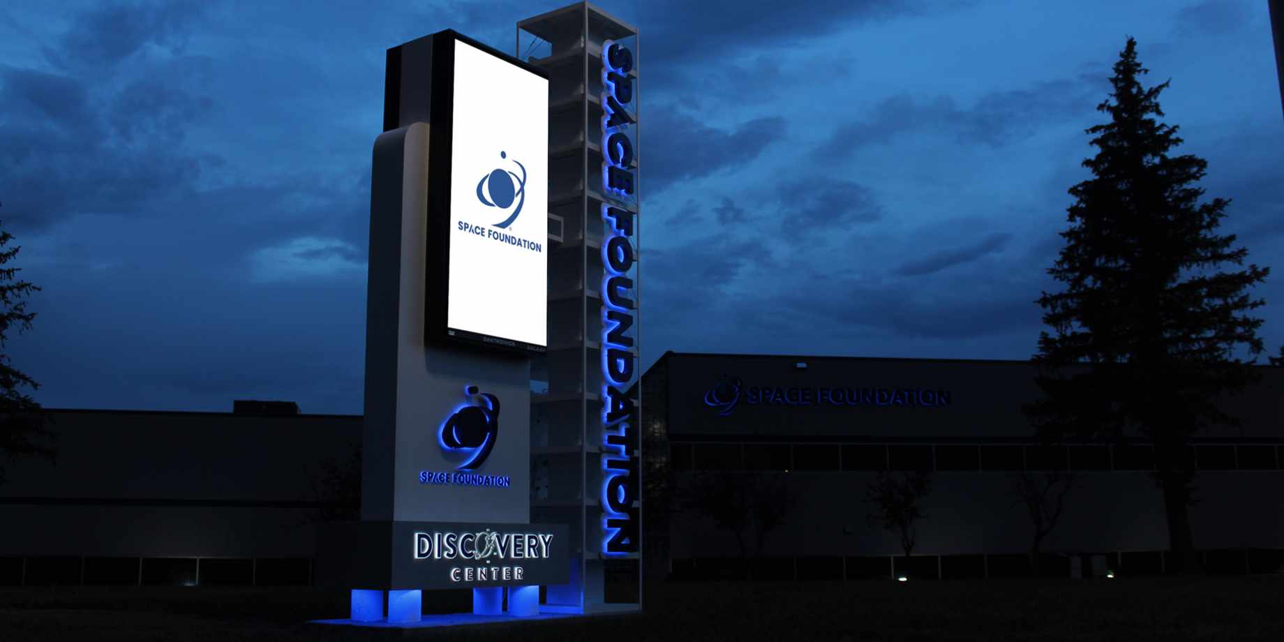 Sign Shop Illuminated Launches New Sign for The Space Foundation