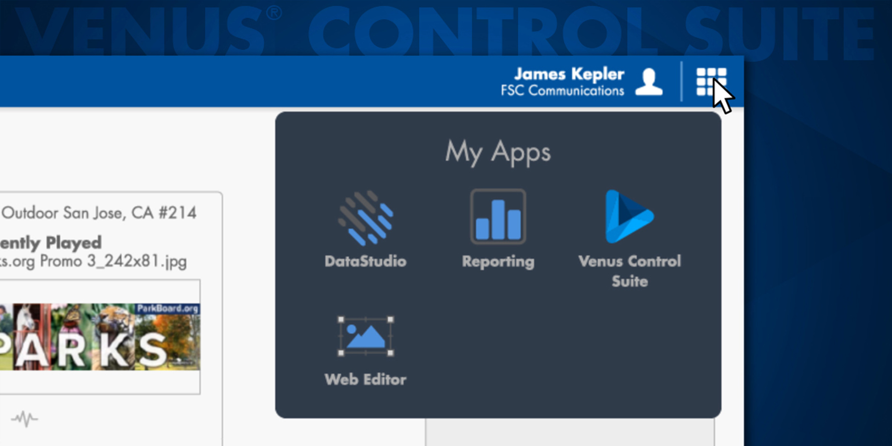 Welcome to an improved Venus® Control Suite experience